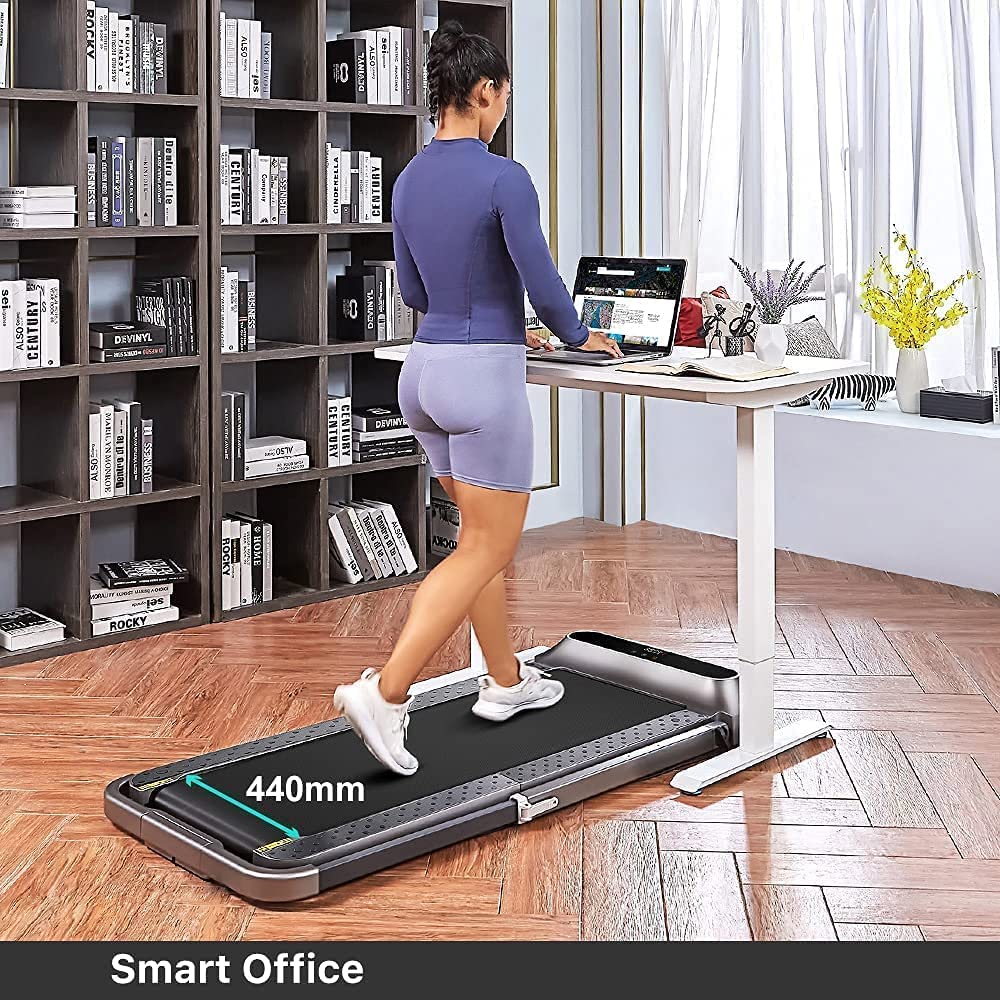 WalkingPad R2 Treadmill Running and Walking Folding Treadmill Manual Automatic Modes Foldable Walking Pad Non-Slip Smart LCD Display Fitness Equipment 0.5-7.5MPH
