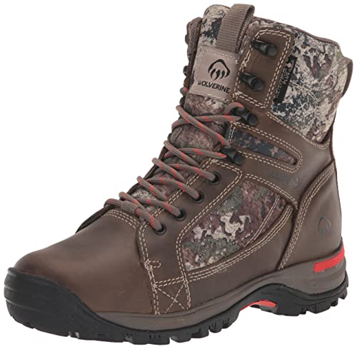 Wolverine Men's Sightline Waterproof Insulated Mid Calf Boot, Gravel/Timber, 9.5