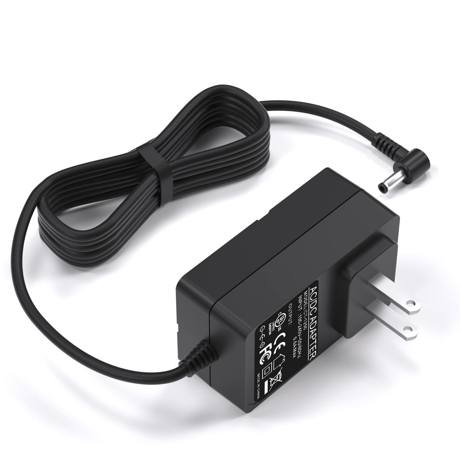 VHBW Replacement for Petsafe ScoopFree Litter Box Power Cord 10Ft Compatible with PetSafe Automatic Self-Cleaning RFA-516 PAL00-14243, PAL00-15342, PAL00-14242 Power Adapter