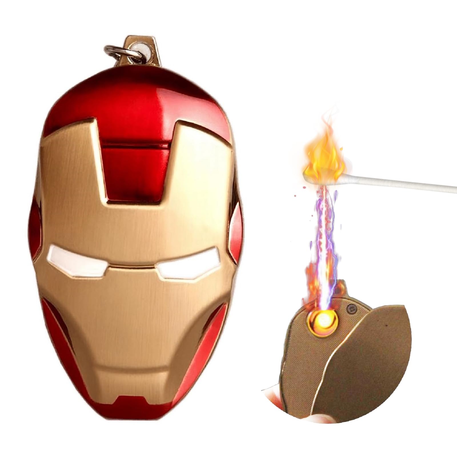 Unique Lighters,Funny Lighter,Butane Torch Lighter,Cartoon Flame Lighter,Cool Refillable Lighters,Portable Lighter Golden Duck Lighter,Novelty Gift for Women Men(Without Gas)
