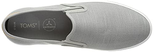 TOMS mens Baja Sneaker, Grey, Drizzle Grey Heritage, 10.5 US