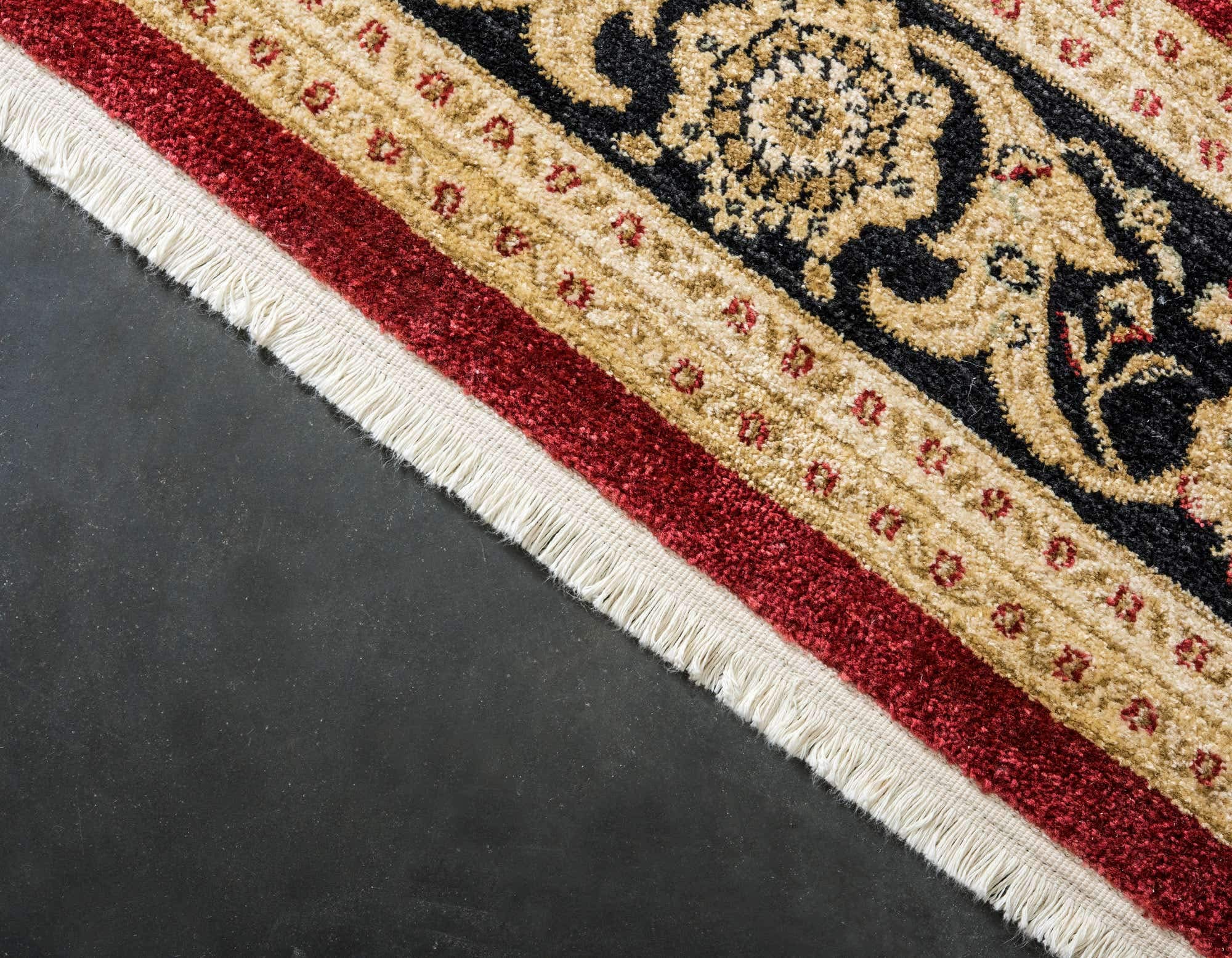 Unique Loom Edinburgh Collection Oriental Traditional French Country Red Area Rug (5' 0 x 8' 0)