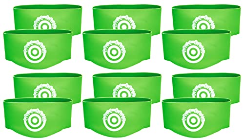 Unique Sports Lace Band's Youth Size Soccer Cleat Cover Protector, Neon Green