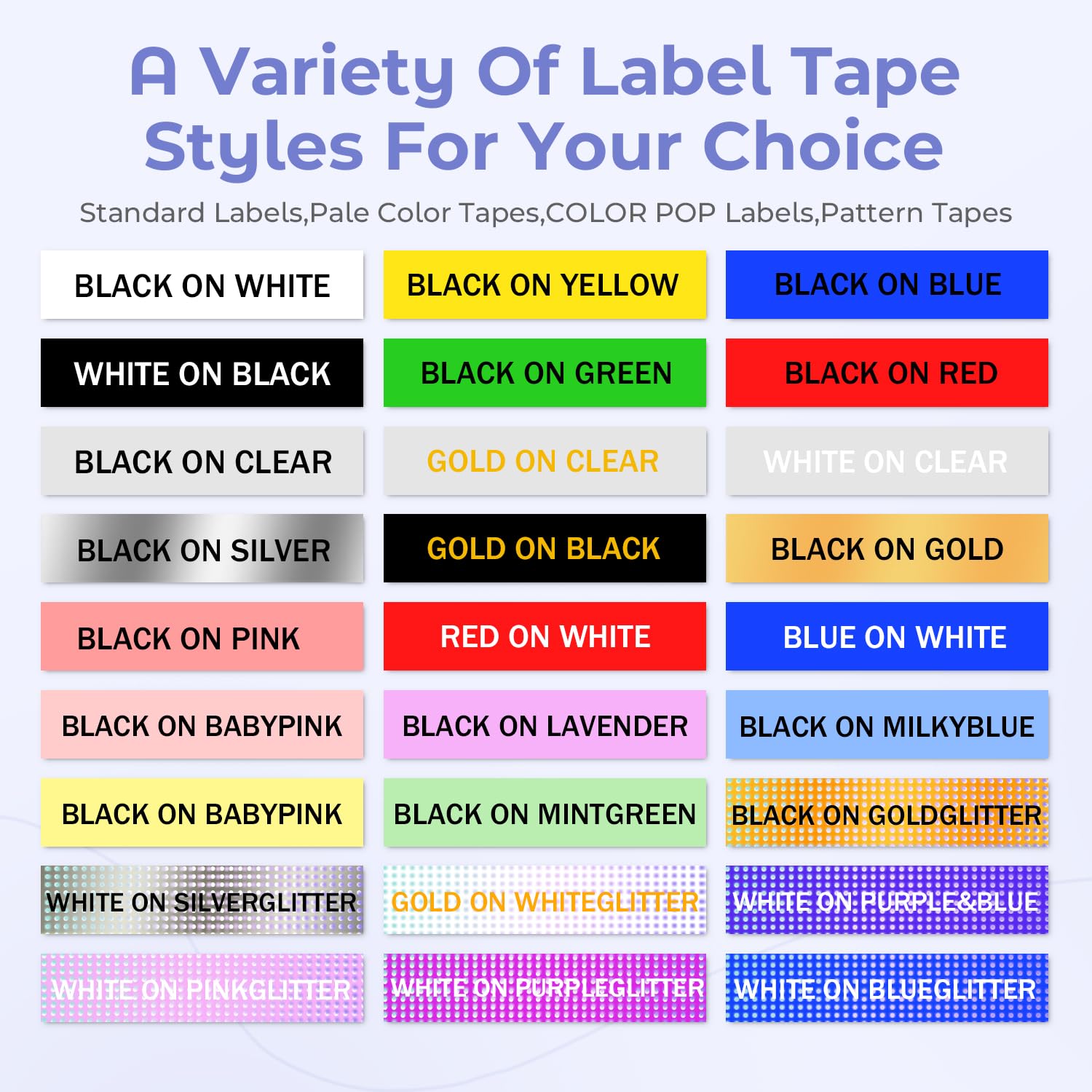 Vixic Label Maker Machine with Tape, Mini Portable Purple Label Maker Printer D1600 Connected Smartphone via Bluetooth, Multiple Stickers, Fonts, Borders for Home/School/Office Organization