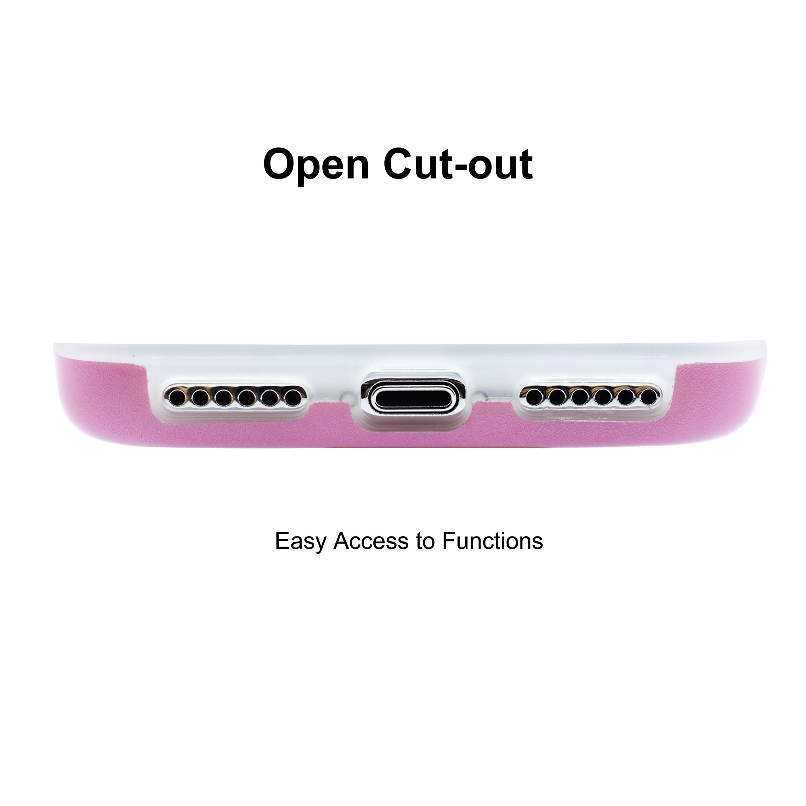 Unov Case Compatible with iPhone XR Case Soft Protective Slim TPU Shockproof Bumper Design Support Wireless Charging 6.1 Inch (Retro Payphone)