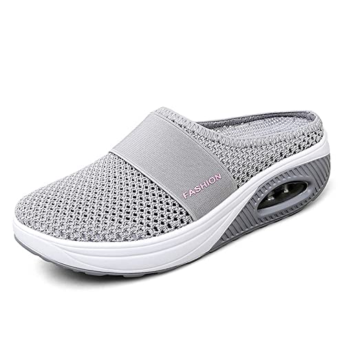 Walking Shoes Casual Knit Lightweight Running Slip On Sneakers Women's Casual Walking Shoes