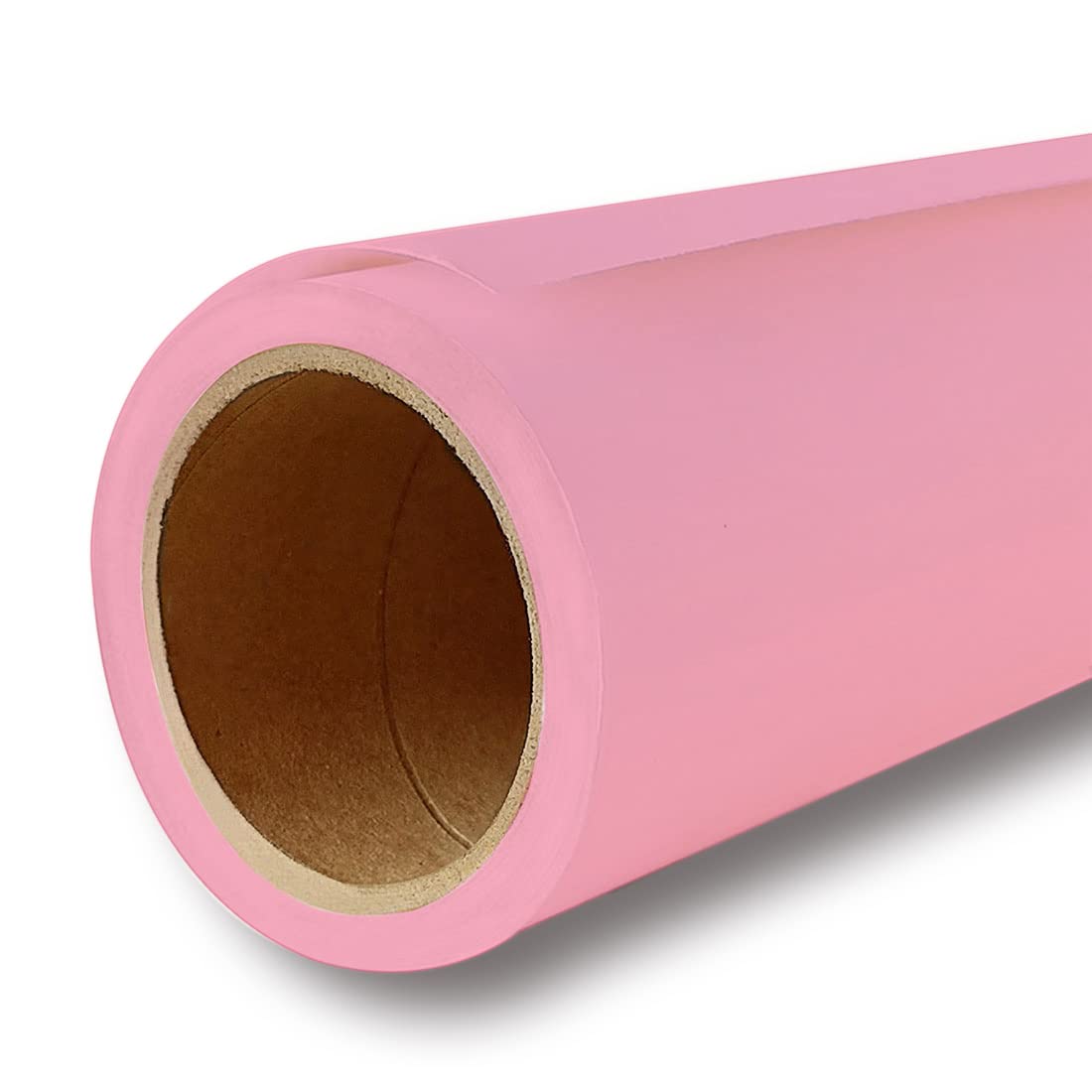 Yizhily Seamless Photogrphy Background Paper, Paper Backdrop Roll for Photoshoot, 53" x16', Coral, Carnation Pink
