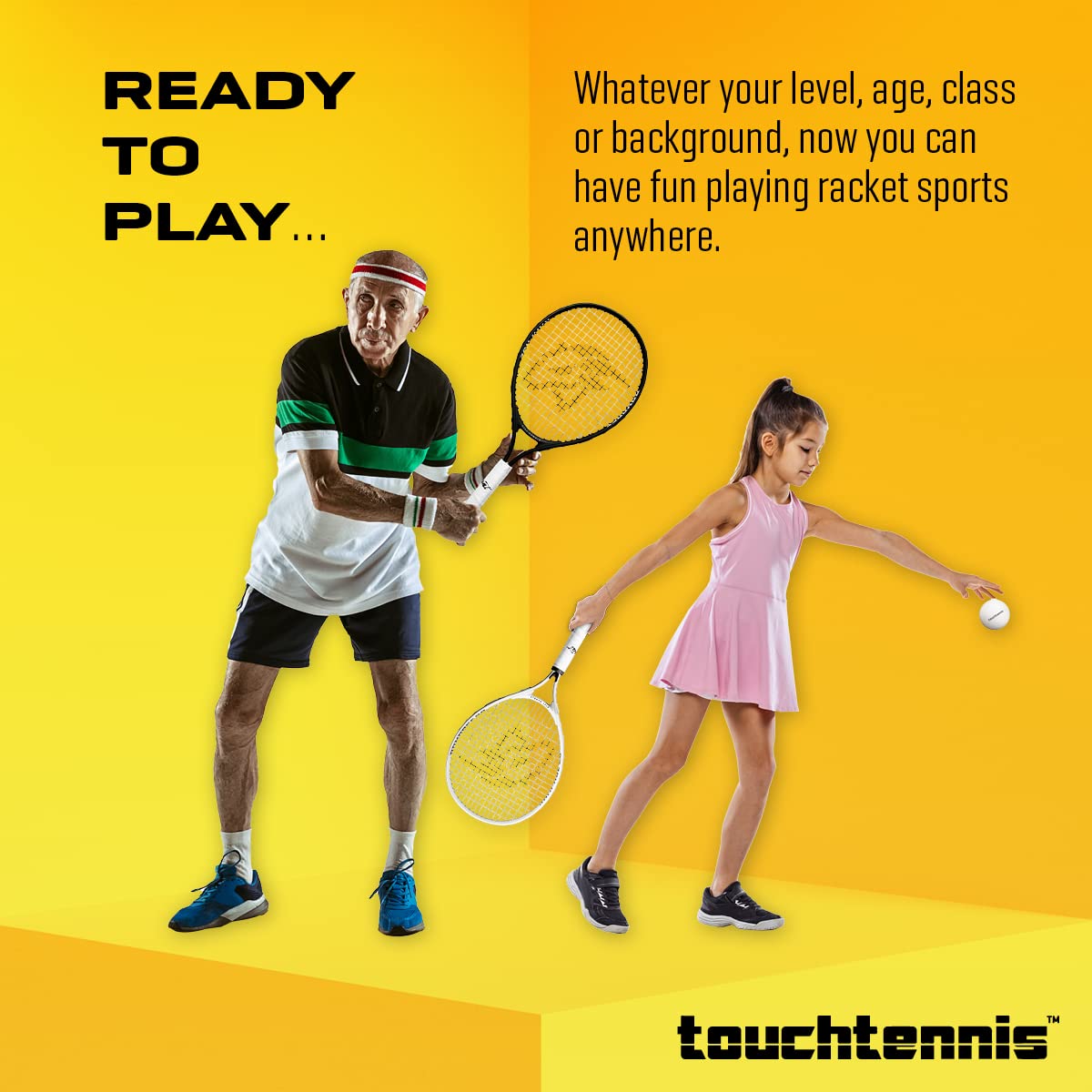touchtennis Official Ball 4 Pack