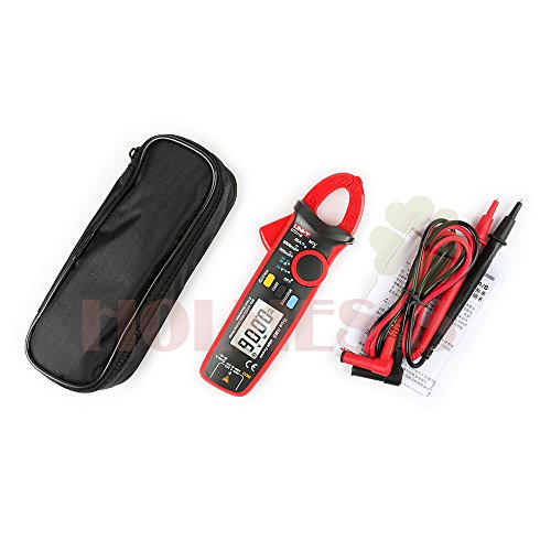 UNI-T UT211B 6000 Count True RMS 60A AC/DC 0.1mA Resolution Digital Clamp Meter Amperemeter with Resistance, Capacitance, Frequency Measurement and NCV Test