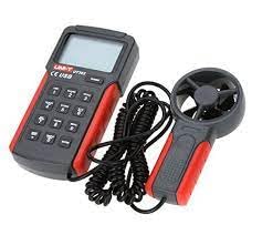 UNI-T UT362 Anemoscope Anemometer Wind Speed 2m/s~30m/s , Count 0.001~9999 X 100, Temperature 0°C~40°C Measurement MAX/MIN Display Data Logging USB PC Software