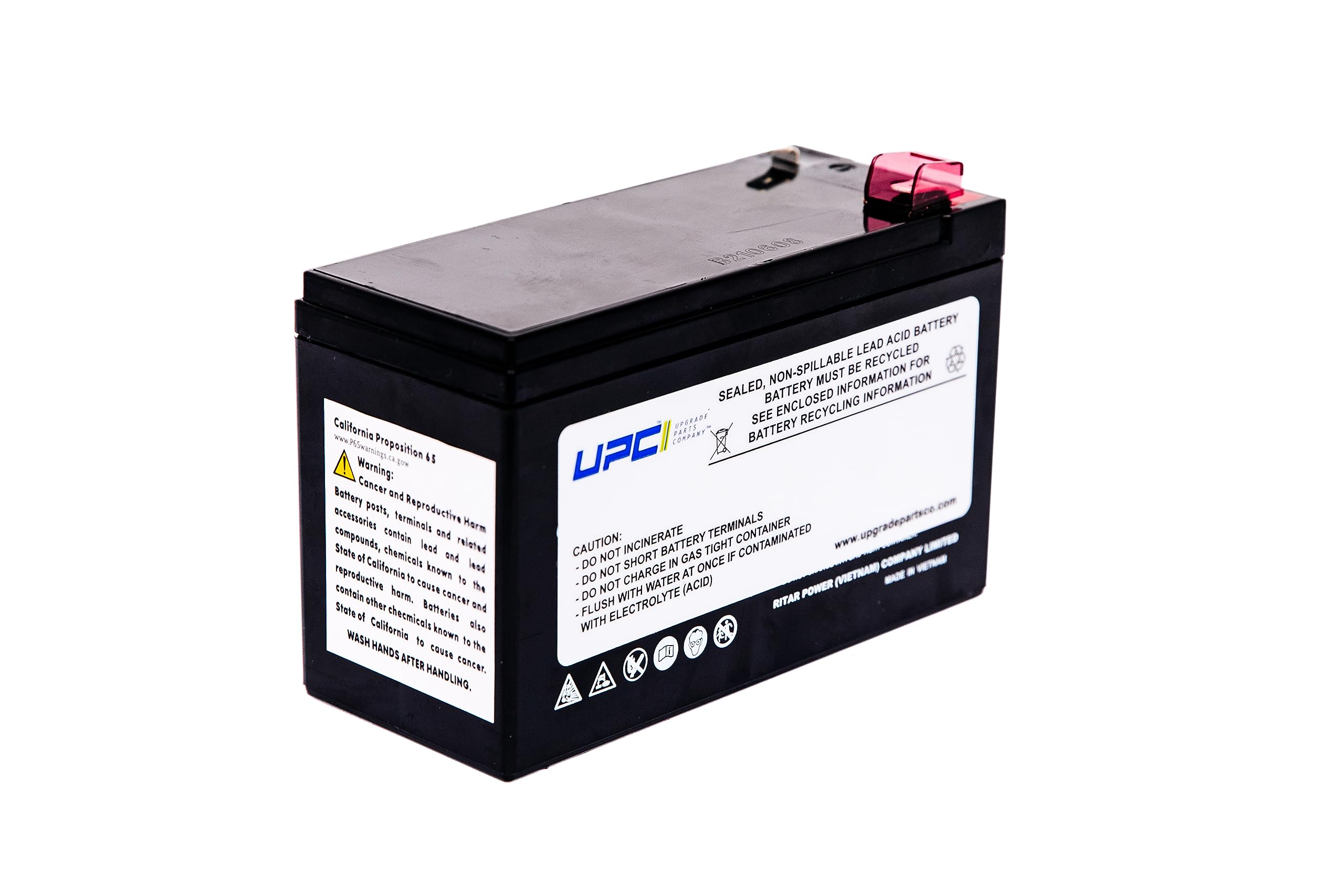 UPC UPGRADE PARTS COMPANY APCRBC114-UPC Replacement Battery for APC Back-UPS® NS Network 40 BN4001