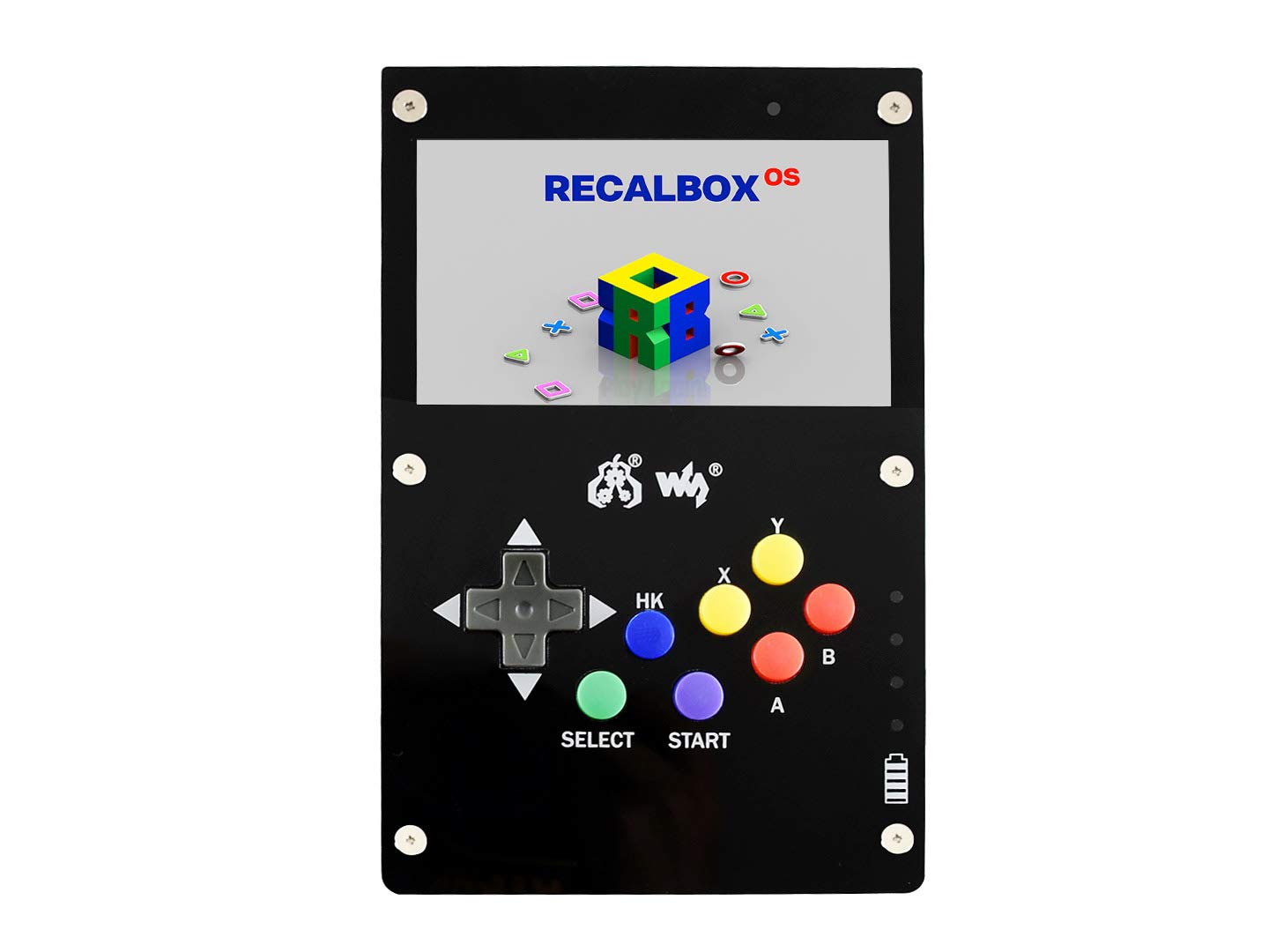 waveshare GamePi43 Accessories Add-ons for Raspberry Pi to Build GamePi43 Portable Retro Video Game Console 4.3inch IPS Display Compatible with Raspberry Pi B+/2B/3B/3B+