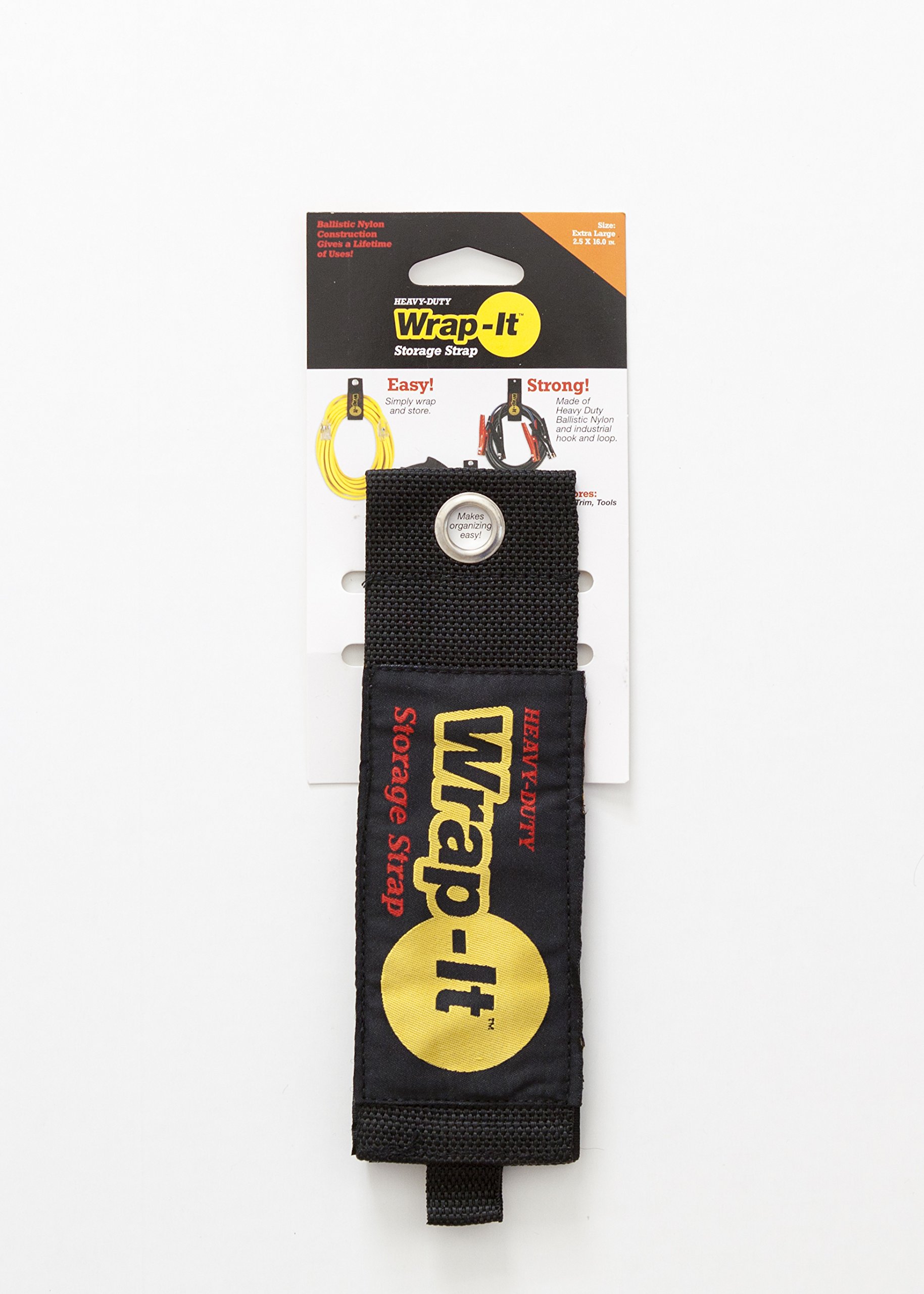 Wrap-It Storage 100-40B Straps, X-Large, Black