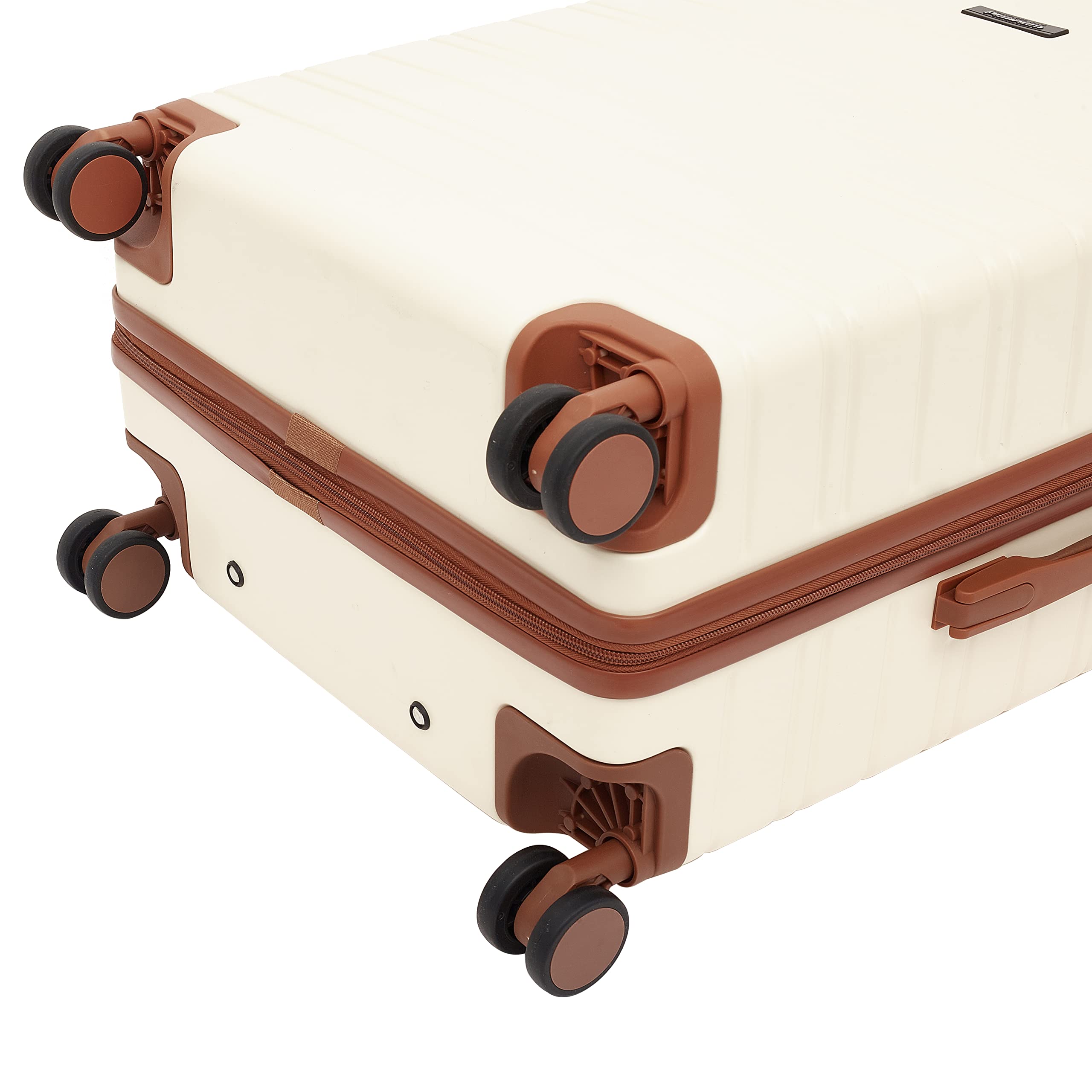 Travelers Club 2PC Navigate Luggage Set, Ivory, 20" Carry-On