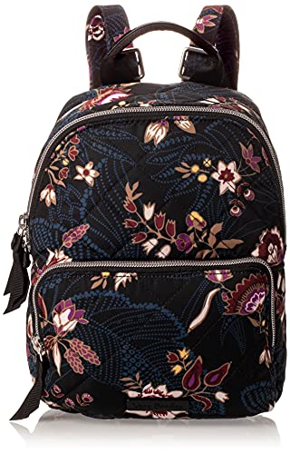 Vera Bradley Women's Performance Twill Mini Backpack, Garden Dream, One Size