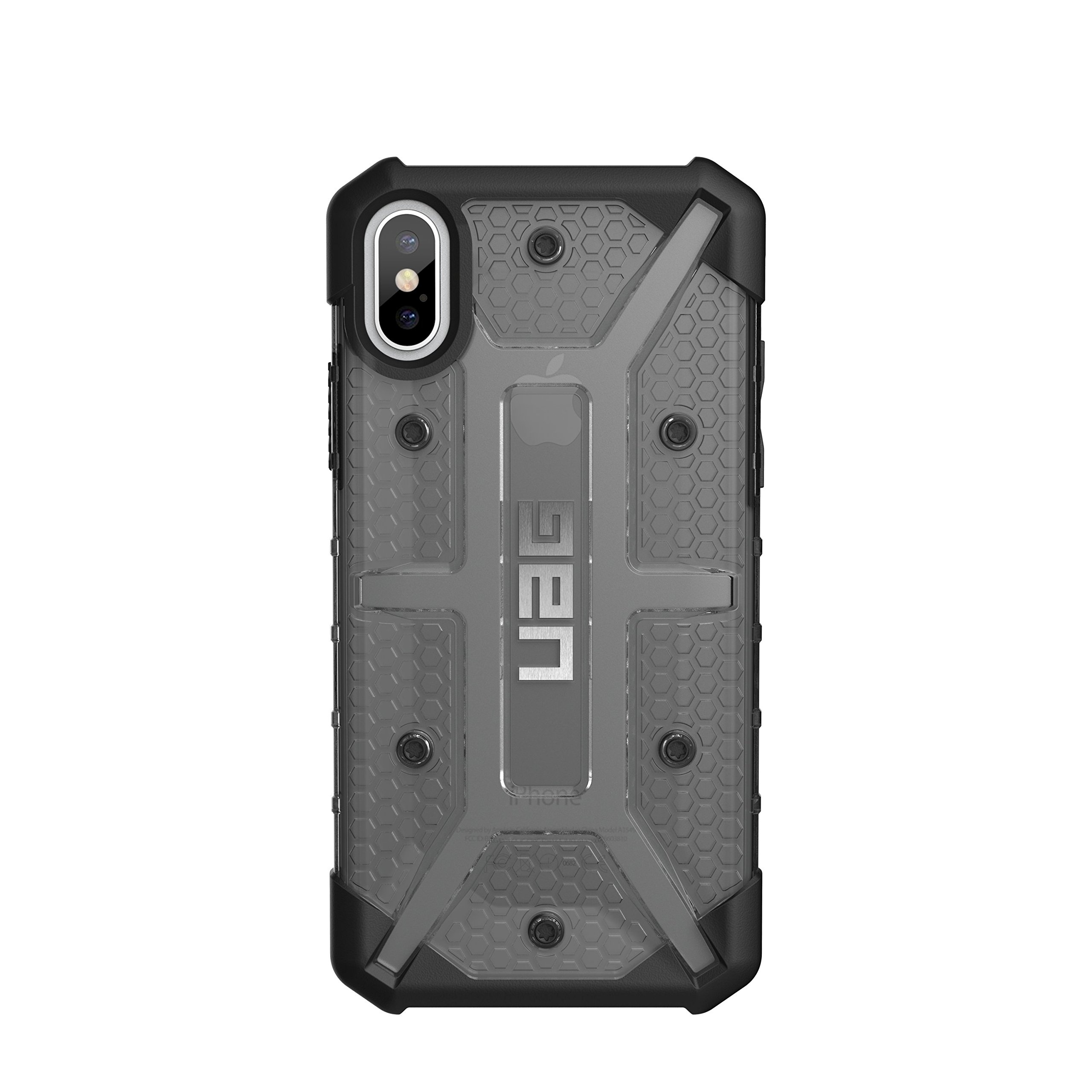 URBAN ARMOR GEAR UAG iPhone Xs/X [5.8-inch screen] Case Plasma [Ash] Rugged Shockproof Military Drop Tested Protective Cover