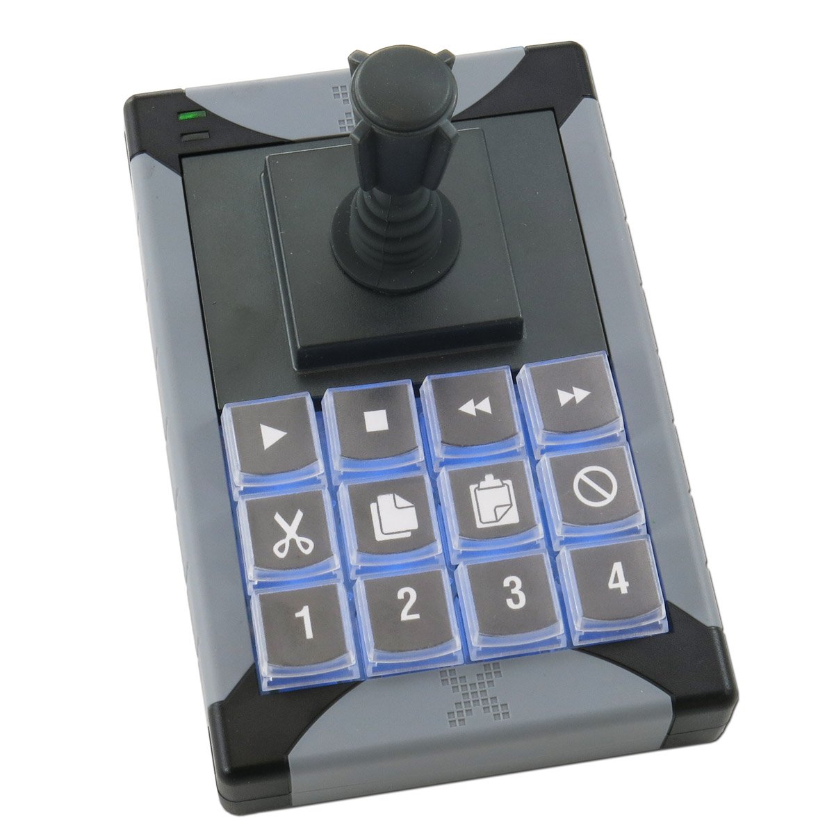 X-keys Three Axis USB Precision Joystick with Programmable Keys (12 Keys, XK-12 Joy)