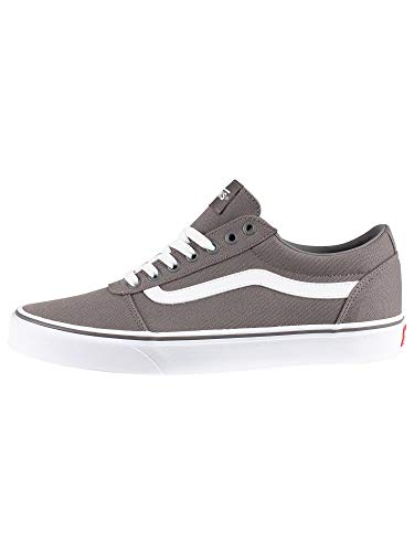 Vans Men's Trainers Low-Top Sneakers, Grey ((Canvas) Pewter/White 4wv), 11.5