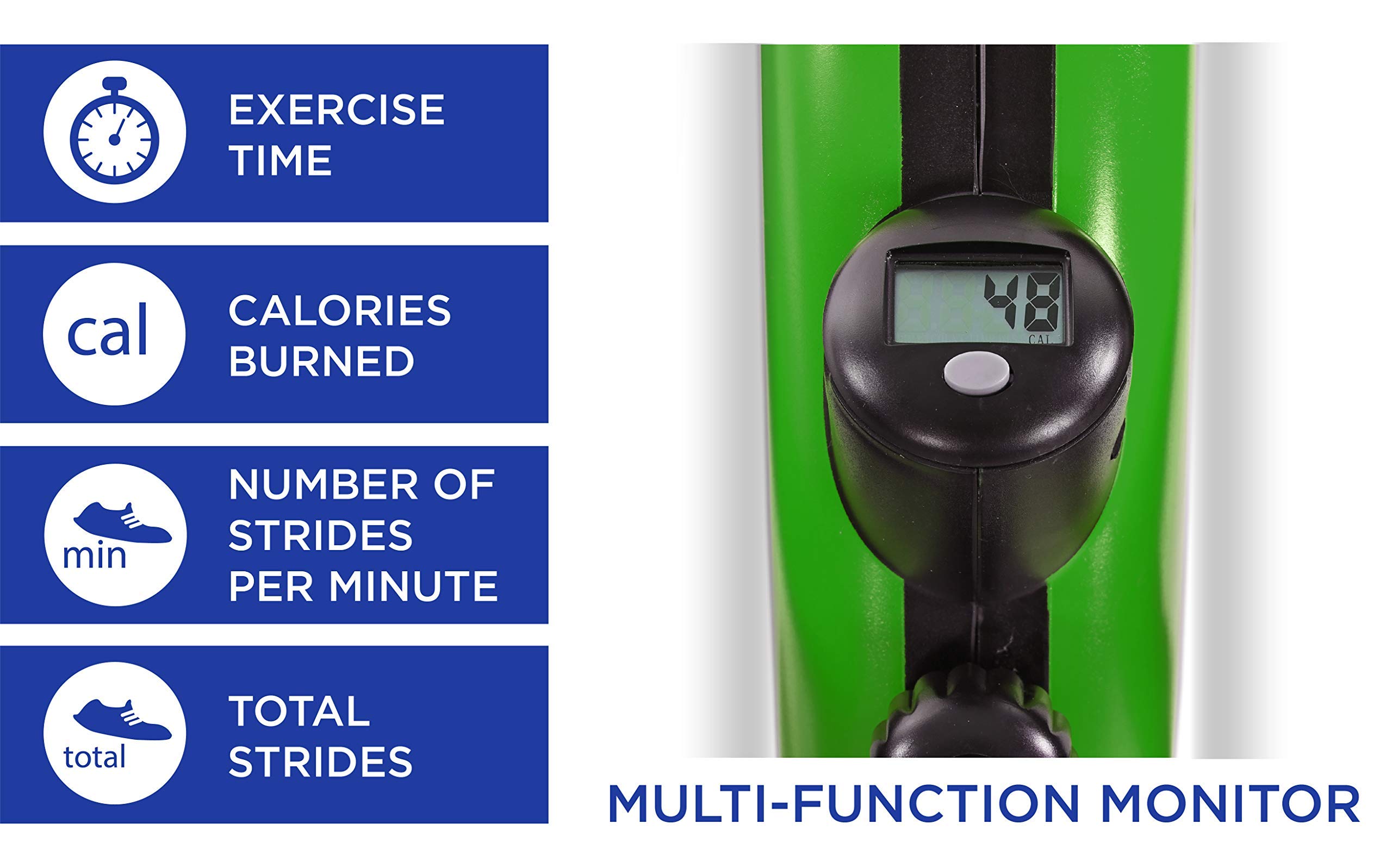 Stamina 55-1602 InMotion Elliptical, Green (Renewed)