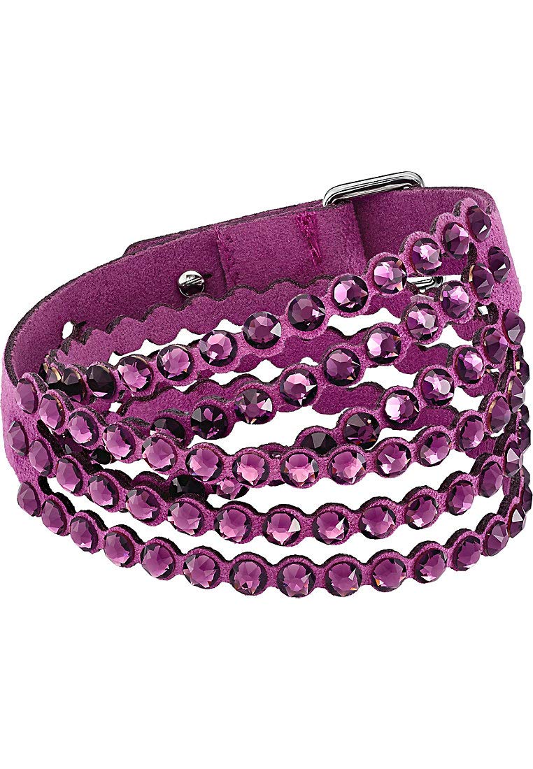 Swarovski Swarovski Power 5511699 Purple Alcantara Fabric Bracelet