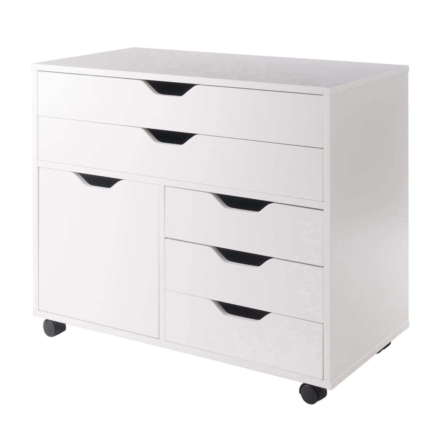 Winsome Wood Halifax Cabinet, 26 H, White & Halifax Cabinet, 26 H, White