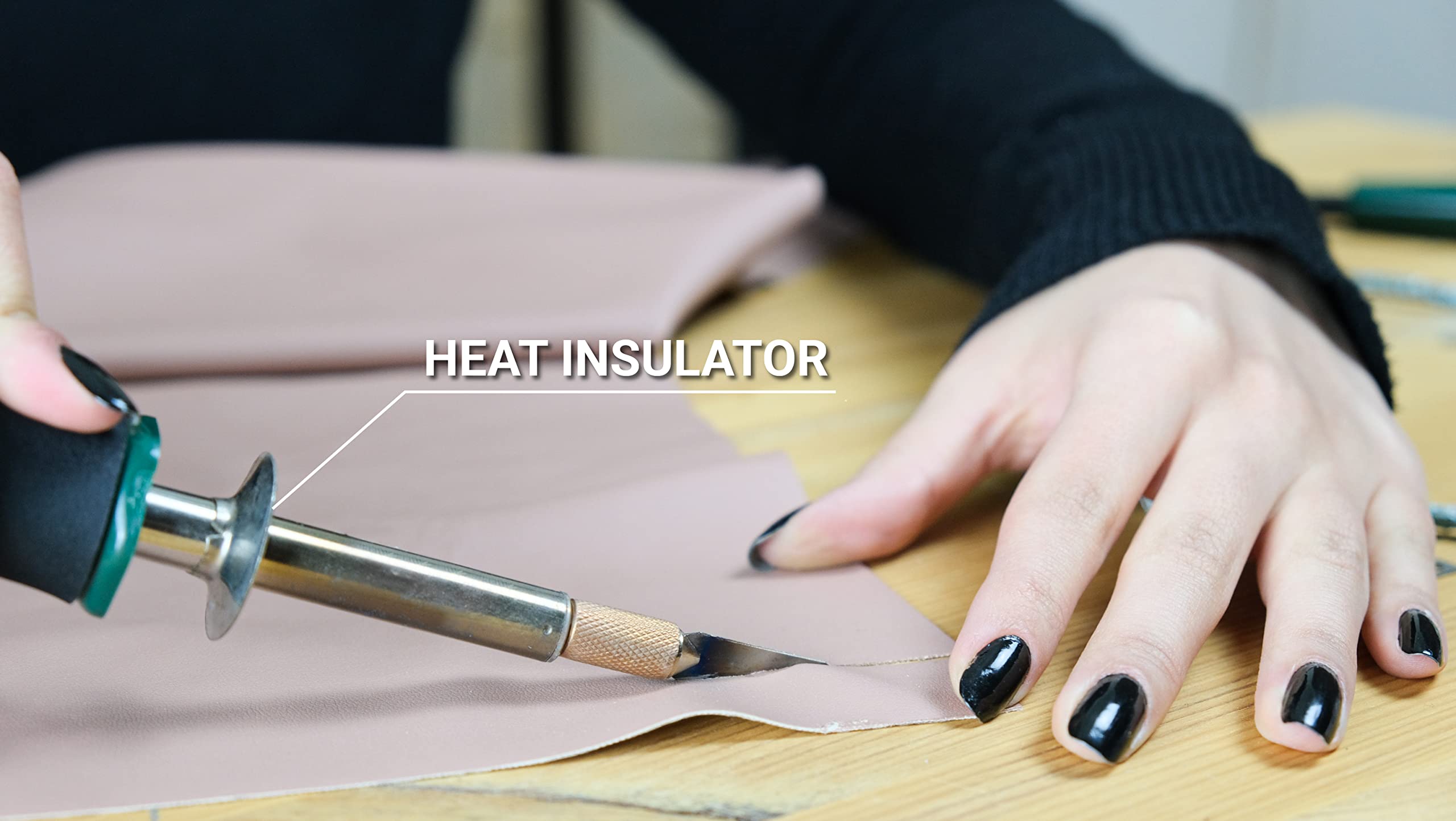 WINONS Hot Knife Cutting Tool, WHK0005 Hot Knife Plastic Cutter Tool also Effective as a Foam Board Cutter and Stencil Cutter (Kit of 19)