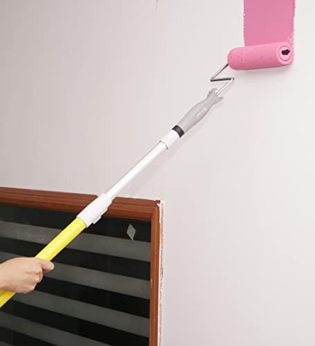 VOOMEY 17 Piece Paint Roller Kit - Paint Rollers 9"4", Paint Roller Frame,Paint Trays, Microfiber Roller Cover, Paint Kit for House Painting,Paint Brushes for Painting Walls