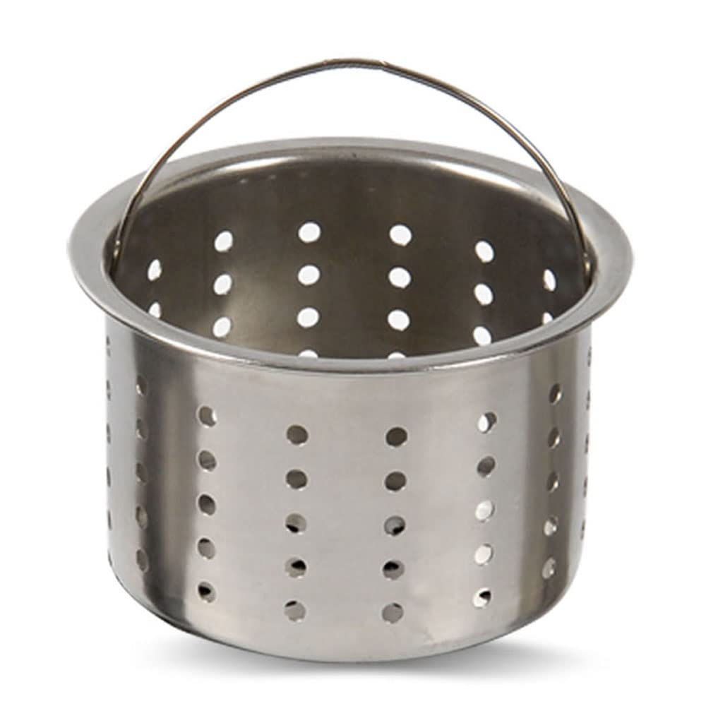 Talea SUS304 Stainless Steel Deep Sink Strainer Inner Basket QS197C010 Replacement For Kitchen Drainer