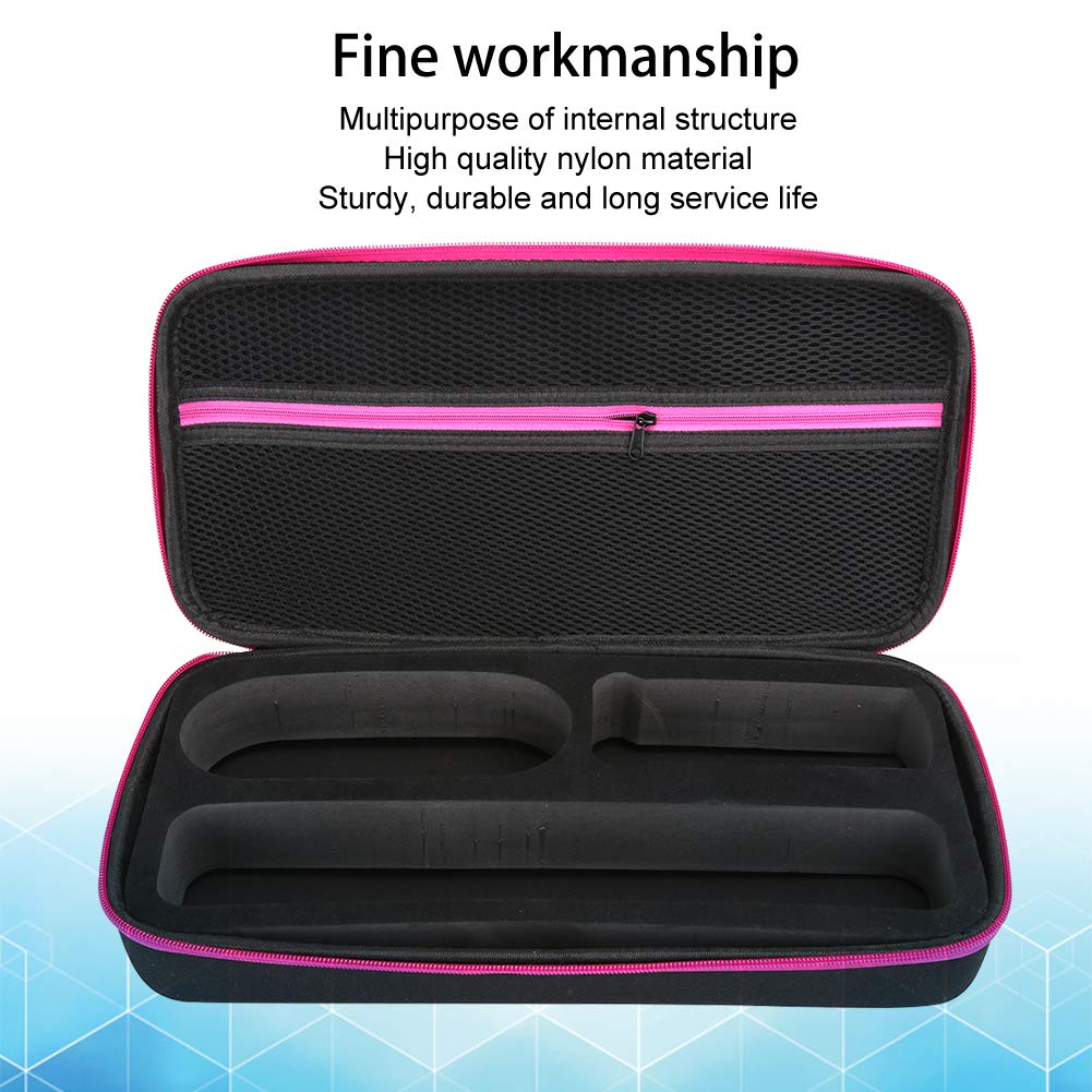 Zixyqol Corrale Cordless Hair Straightener Carrying Case Protective Case Hair Styling Iron Curling Wand Storage Bag Travel Hard Shell case