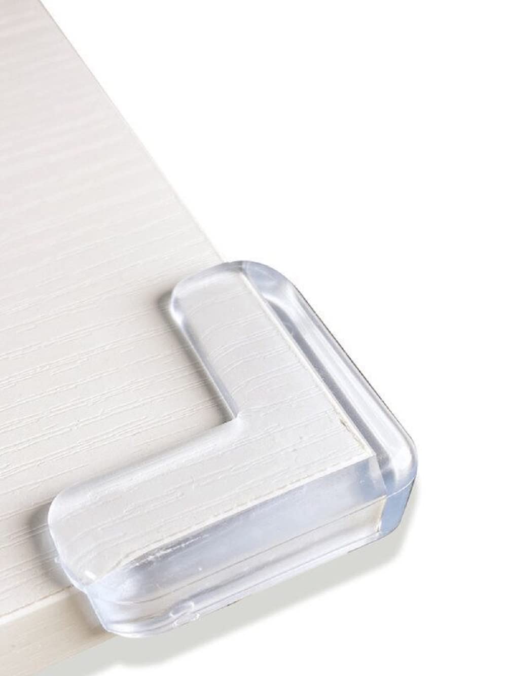 Shuiniba Baby Soft Corner Protectors, Safety Baby Proofing Corner Protectors Guards, Clear Furniture Table Desk Corner Bumpers for Child for Furniture Against Sharp Corners - 10 Pack