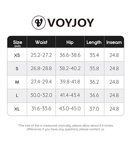 VOYJOY V-Back Scrunch Butt Leggings Workout Gym Lifting Leggings Gym Leggings Booty Tights Deep Black