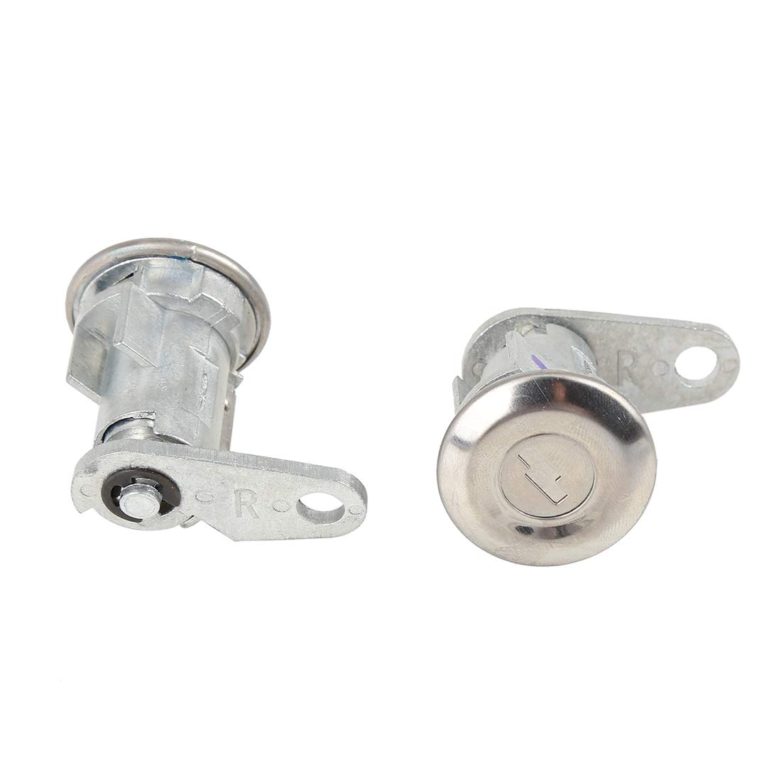 X AUTOHAUX Pair Door Lock Cylinder with 2 Keys for Ford for Ranger 1983-1992