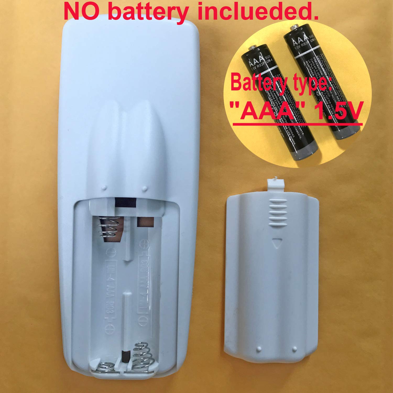 YING RAY Replacement for Frigidaire Window Air Conditioner Remote Control Model LRA127CT1 FFRE08L3Q FFRE15L3Q1 FFRE10L3Q16 FGRC0644U100