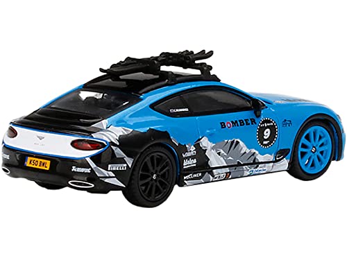 TRUE SCALE miniatures Bentley Continental GT #9 Catie Munnings GP Ice Race (2020) Limited Edition to 1800 Pieces 1/64 Diecast Model Car by True Scale Miniatures MGT00247