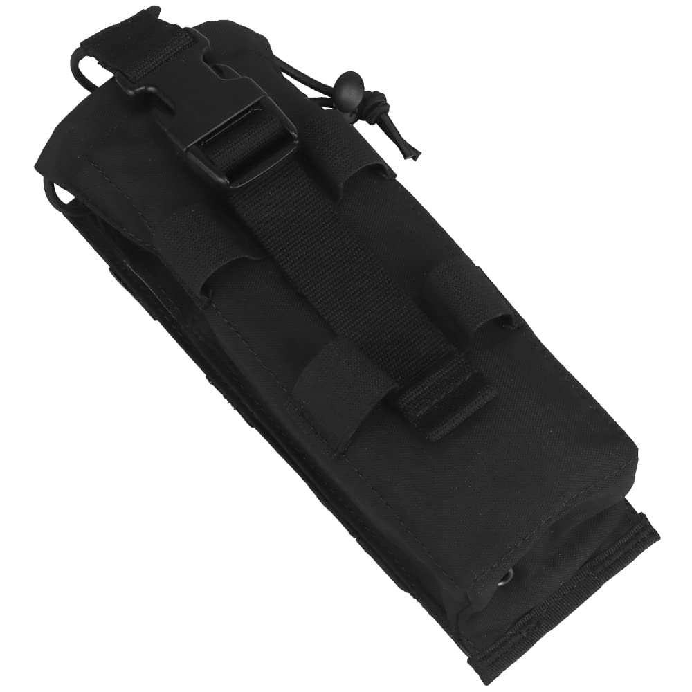 Tactical Radio Holster Duty Belt Walkie Talkie Pouch Mode of Eversion M OLLE Radio Pouch for Vest,Compatible PRC 152 148 Mainstream Military intercom Models (Green)