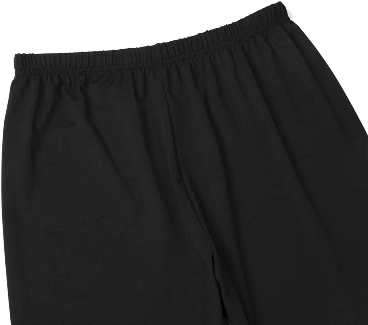 Women 's Casual 2 Piece Outfits Solid Crop Top Short Pants Outfit Sports Yoga Suit Tracksuit Jumpsuits (Black, L)