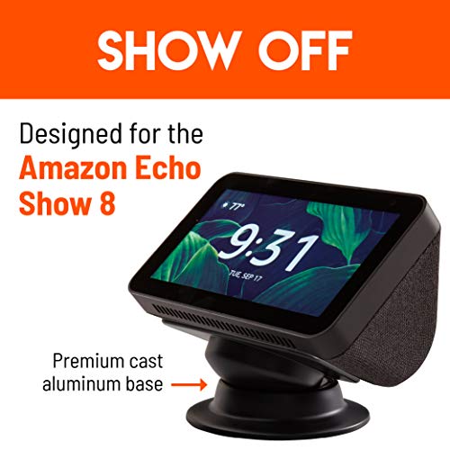 Made for Amazon Tilt + Swivel Stand, for the Echo Show 8 (2021 Release)
