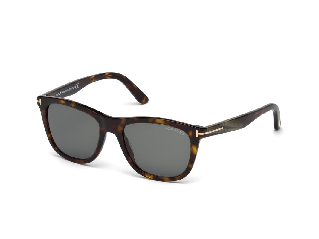 Tom Ford FT0500 52N Dark Havana Andrew Square Sunglasses Lens Category 3 Size 5