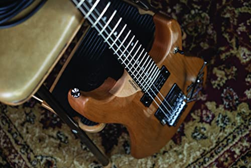 Washburn 6 String Solid-Body Electric Guitar, Natural Distressed (N4VINTAGE-D)