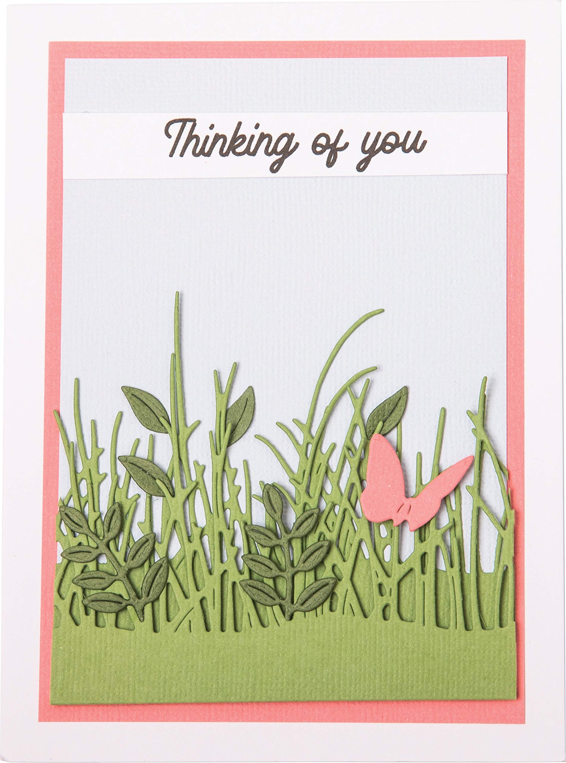 Sizzix Thinlits Die Set 4 Pack Springtime Borders by Sharon Drury, Multicolor