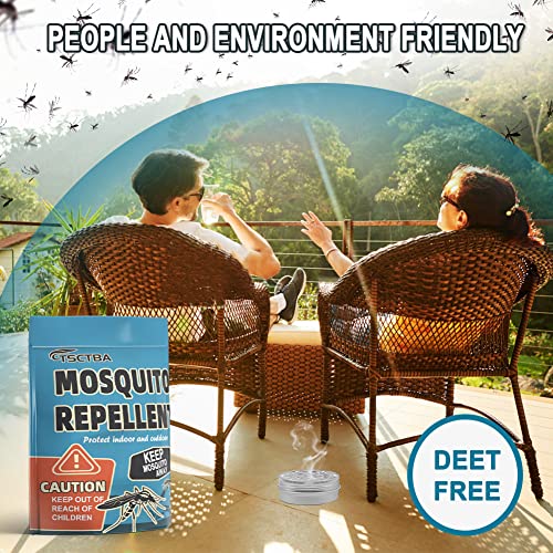 TSCTBA Mosquito Repellent for Patio, Mosquito Repellent Indoor and Outdoor, Mosquito Repellents for Yard, Mosquito Control, Powerful Mosquito Deterrent-2P