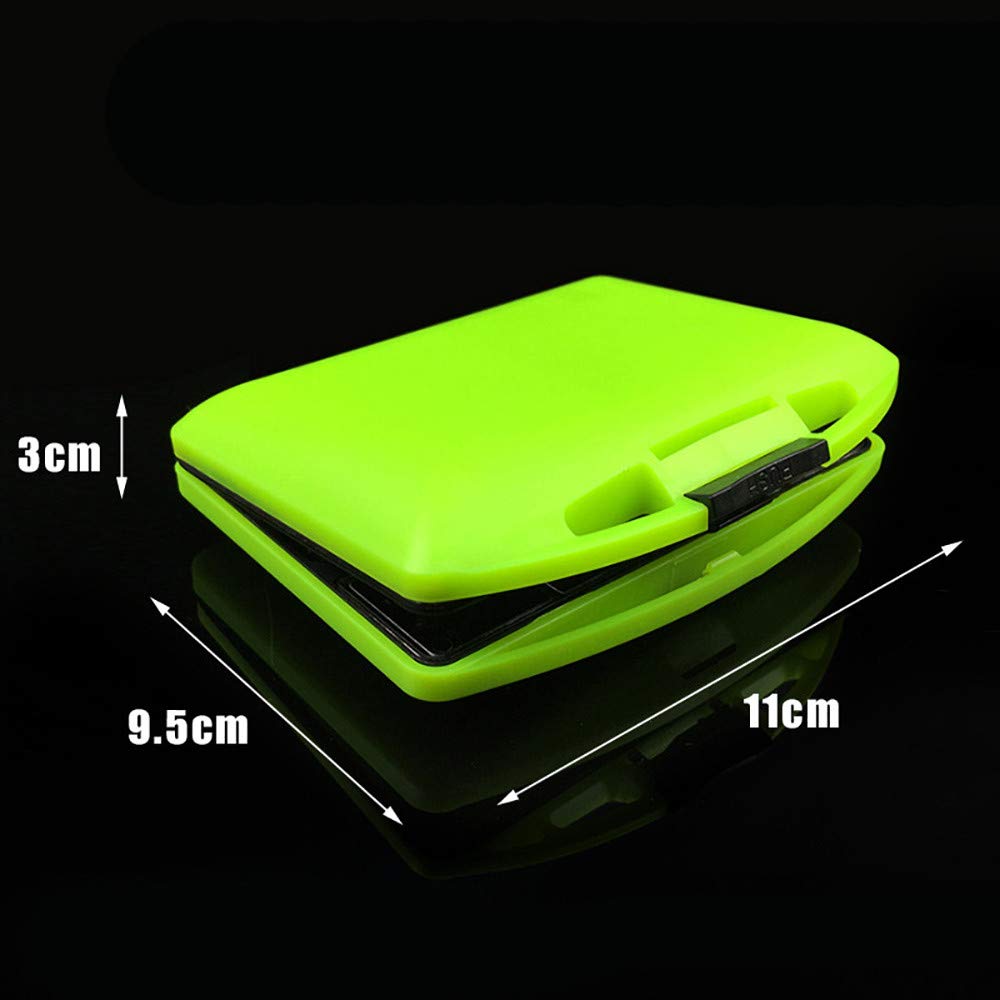 Zerlibeaful Kit Accessories Multifunctional Set Spoon Box Sinker Tools Hooks Tackle Fishing Fishing Mini Kit (Green, One Size)