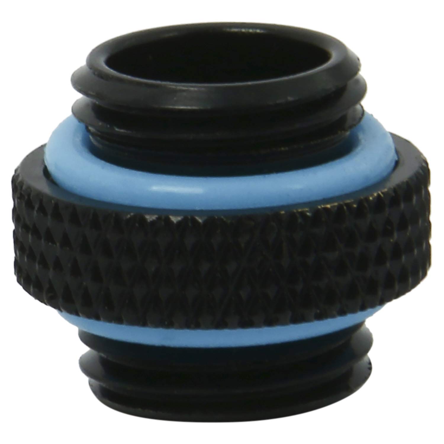 YaeCCC 6 Pack G1/4" inch 5mm Male to Male Fitting Matte Black