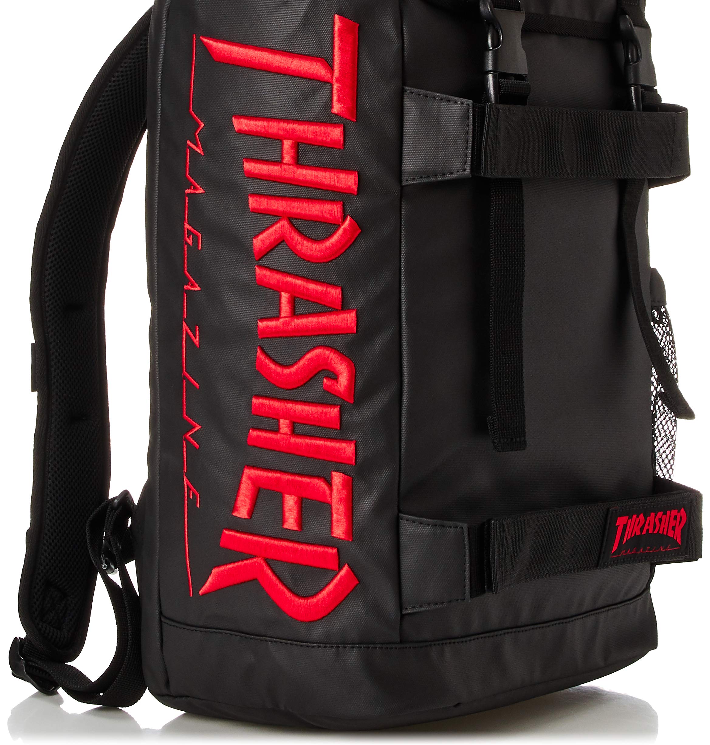 THRASHER(スラッシャー) Skateboarding, BKRD_Black Red