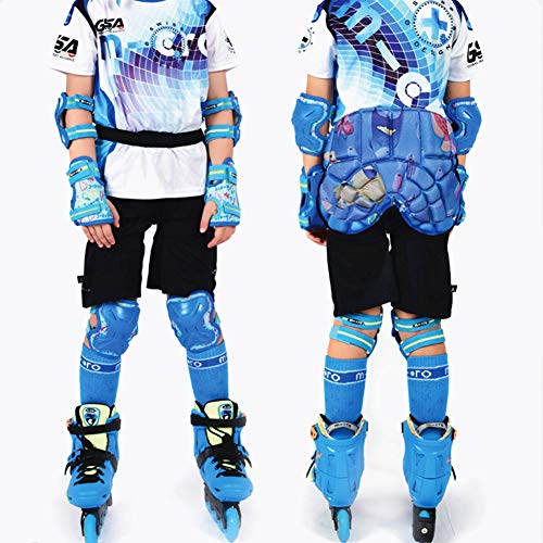 WENMOS Children Protective Butt Hip Pad Protective Gear Kids Padded Shorts Pants for Ski Skate Snowboard Roller Skating (Red Hip pad)