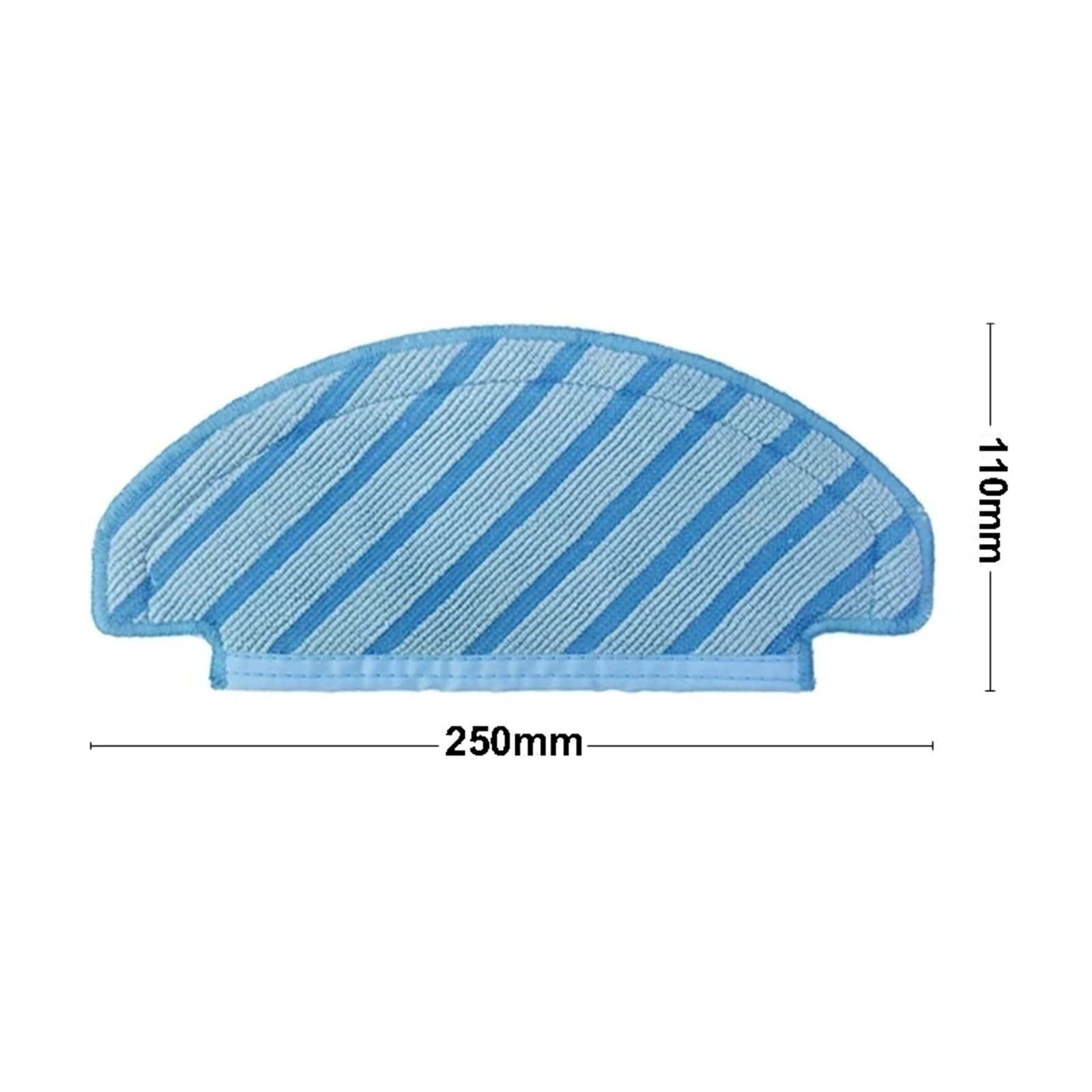 SteFik Washable Cloth Mop Pads. Compatible for Ecovacs Deebot Ozmo T8 AIVI/T8 Max/ T8/ T9/ T9 AIVI /N8/ N8 Pro Plus/ N8 Pro, Compatible for Yeedi Vac Robot Vacuum (Color : 10PCS)