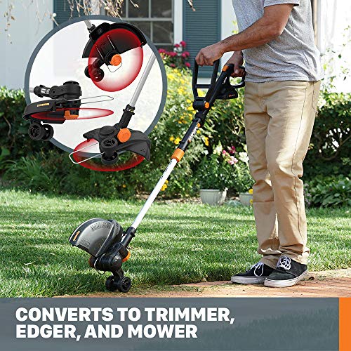Worx GT Revolution 20V 12" String Trimmer Grass Trimmer/Edger/Mini-Mower, WG170.3