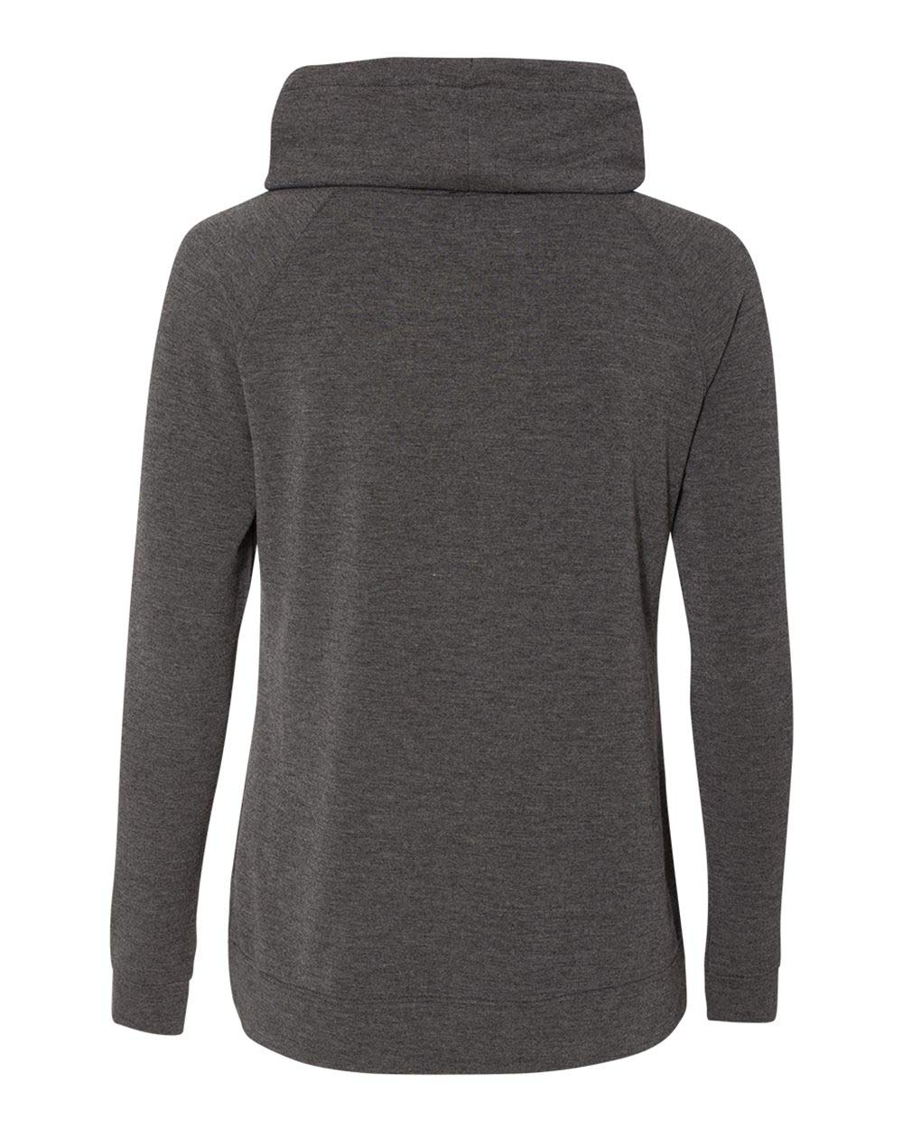 Weatherproof Women?s Heat Last Faux Cashmere Funnel Neck Sweatshirt M Oatmeal