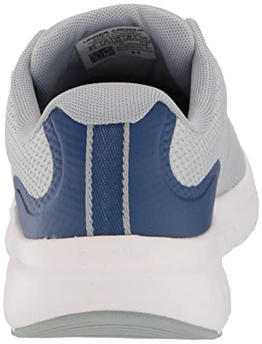 Under Armour Men's Charged Impulse 3 Running Shoe, (107) Mod Gray/Blue Mirage/Blue Mirage, 10.5, US