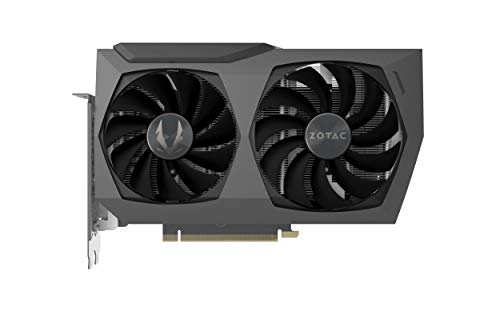 ZOTAC GAMING GeForce RTX 3070 Twin Edge OC 8GB GDDR6 256-bit 14 Gbps PCIE 4.0 Gaming Graphics Card, IceStorm 2.0 Advanced Cooling, White LED Logo Lighting, ZT-A30700H-10P